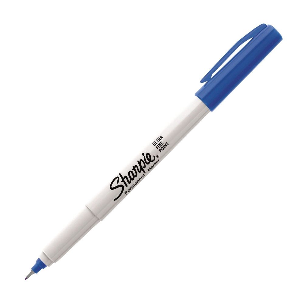 Sharpie Permanent Marker Ultra Fine – Blue - Stationery World